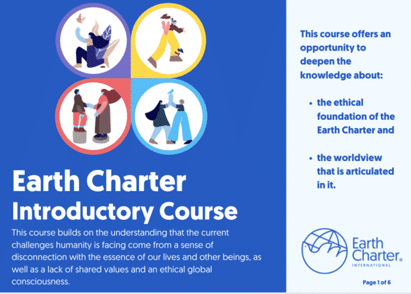 Earth Charter Introductory Course Brochure - Earth Charter